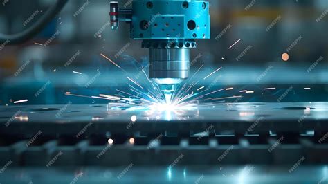 Precision Displayed Advanced Cnc Laser Welding In Modern Industrial Manufacturing Processes