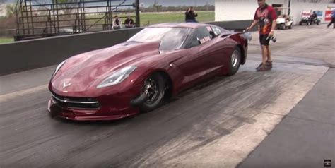 Watch A 4 000 Hp Drag Corvette Take Flight