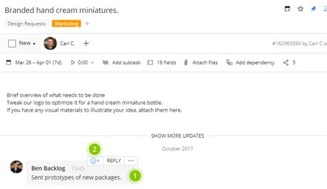 Add Emoji Reactions To Any Message Or Activity Voters Clickup