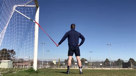Resistance Band Shoulder Adduction Youtube