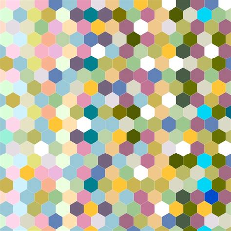 Abstract Colorful Seamless Hexagon Background Design Free Vector In Adobe Illustrator Ai Ai