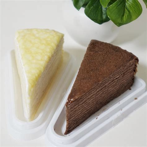 Cu 편의점 디저트 매일우유 데르뜨 크레이프케이크 조각케이크 커스터드 별로 쇼콜라 쏘쏘 네이버 블로그