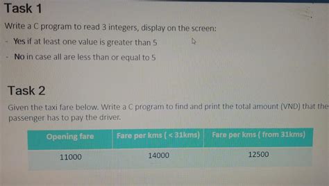 Solved Write A C Program To Read 3 Integers Display On The