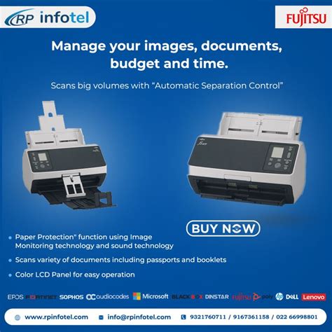 R P Infotel On Linkedin Fujitsuscanner Productivity Digitaltransformation Efficiency…