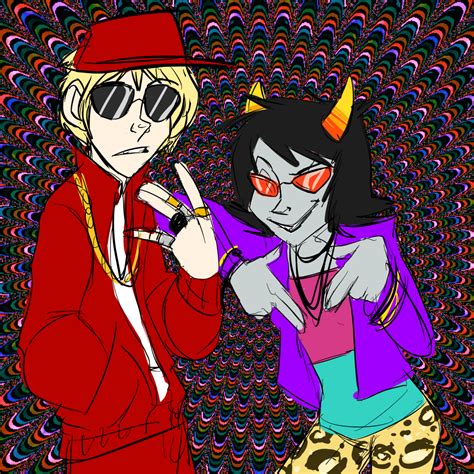 Mspa Booru 80sstuck Ballcap Broken Source Dave Strider Eyestrain