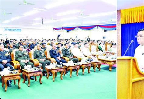 နိုင်ငံတော်စီမံအုပ်ချုပ်ရေးကောင်စီအဖွဲ့ဝင် ဒုတိယဝန်ကြီးချုပ်နှင့် ကာကွယ်ရေးဝန်ကြီးဌာန ပြည်ထောင