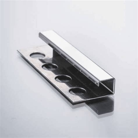White Square Edge Tiles Stainless Steel Profile 304 Grade