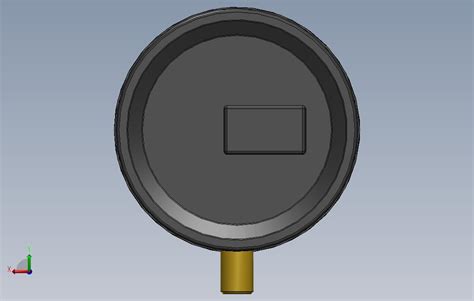 Yxc 150电接点压力表solidworks 2011模型图纸下载 懒石网