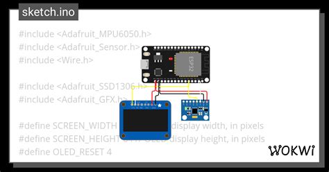 Gilang Esp32 Mpu6050 Wokwi Esp32 Stm32 Arduino Simulator