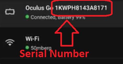 How To Find The Serial Number Of Your Oculus Device In The Oculus App