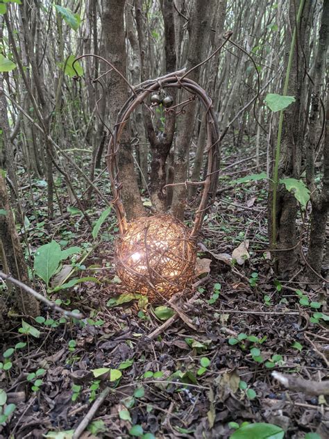 Fairy Lantern Witch Lantern Vine Lantern Pixie Lantern Will O The Wisp Light Wiccan Home Decor