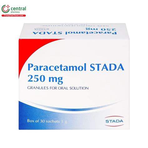 Thuốc Paracetamol Stada 250mg điều Trị Giảm Nhanh Cơn đau Hạ Sốt