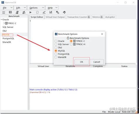 Mysql压测神器hammerdb的部署及使用hammerdb 是一个开源的数据库负载测试和基准测试工具，同时支持 Wi 掘金