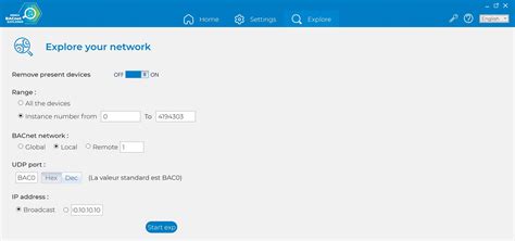 Documentation Explorer BACnet