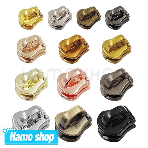 가방 재킷용 금속 지퍼 재봉 지퍼 슬라이더 지퍼 헤드 풀 수리 키트 Diy 포켓 지퍼 슬라이더 액세서리 5 10 개 3 10