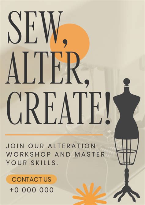Tailoring Alteration Workshop Letterhead Brandcrowd Letterhead Maker