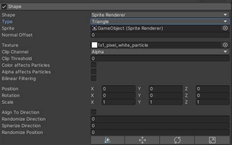 2d Pixel Art Sprite For Particle Emission Shape Vertices Doesnt