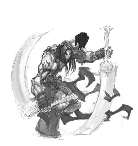 Darksiders Character Design By Joe Madureira Joe Madureira Fantasy
