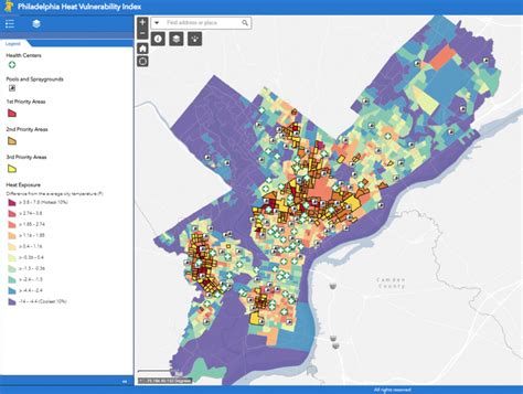 Heat Vulnerability Index Highlights City Hot Spots Department Of Public Health City Of