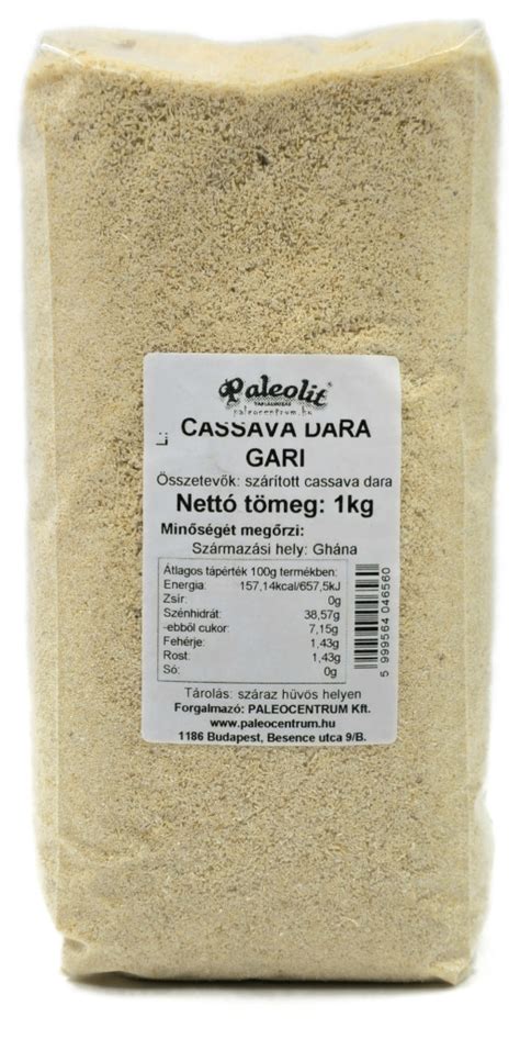 Paleolit Cassava Dara Gari 1kg Biorahu