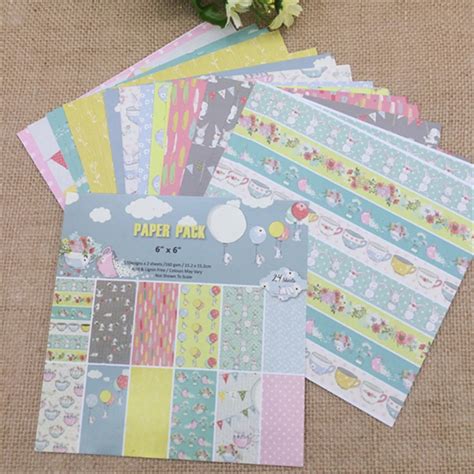 Aliexpress Buy Sheets Scrapbooking Pads Paper Origami Background Paper Card Making DIY