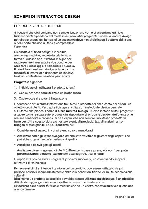 Introduzione A Interaction Design Appunti Appunti Di Design Docsity