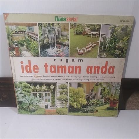 Jual Buku Ragam Ide Taman Anda Shopee Indonesia