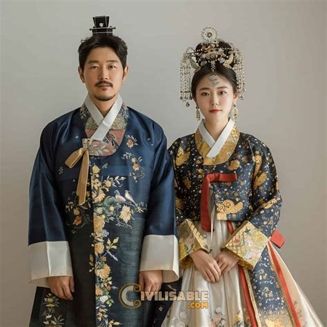 Traditional Korean People