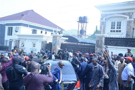 Photos Ododo Visits Yahaya Bello Over Efcc Siege On Ex Kogi Govs