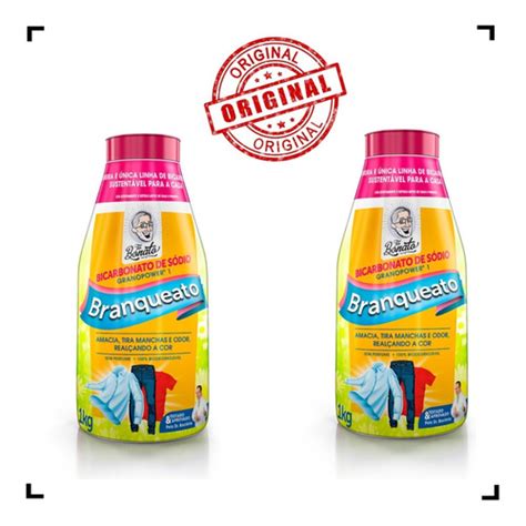Kit C Tio Bonato Branqueato Para Roupa Formula Original MercadoLivre