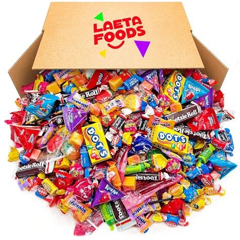 Party Candy Assortment Box Kool Aid Lollipops Whatta Bubble Tootsieroll Fruit Chews