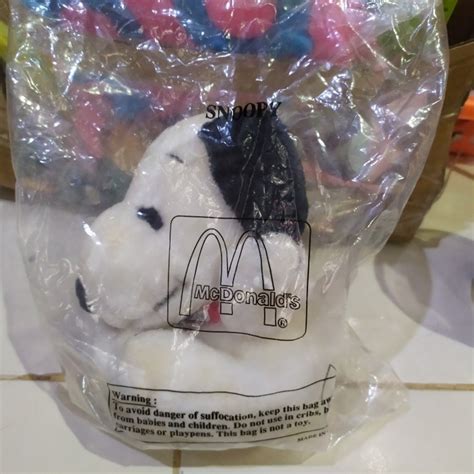 Jual Promosi Boneka Snoopy The Peanuts Happy Meal Mc Donalds Segel