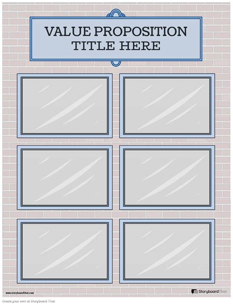 Corporate Value Proposition Template 3 Storyboard
