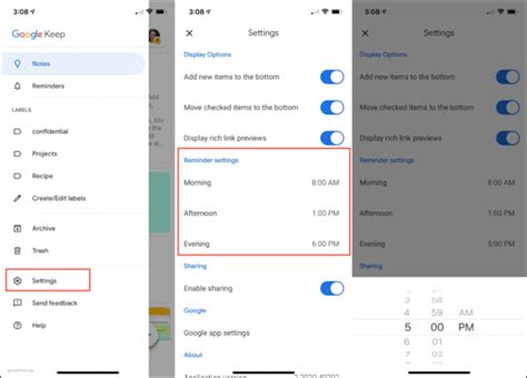 How To Set Up Google Keep Reminders For Dates Times And Locations