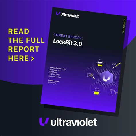 Ultraviolet Cyber On Linkedin Cybersecurity Ransomeware Ransomwareattack Lockbit