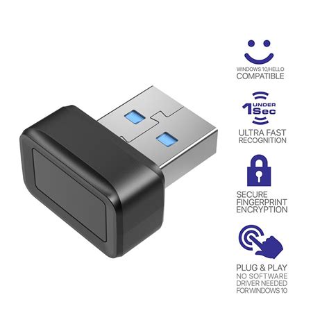 Jual Fingerprint Reader Module Device Recognition For Windows 10 11 Hello Biometric Security Key