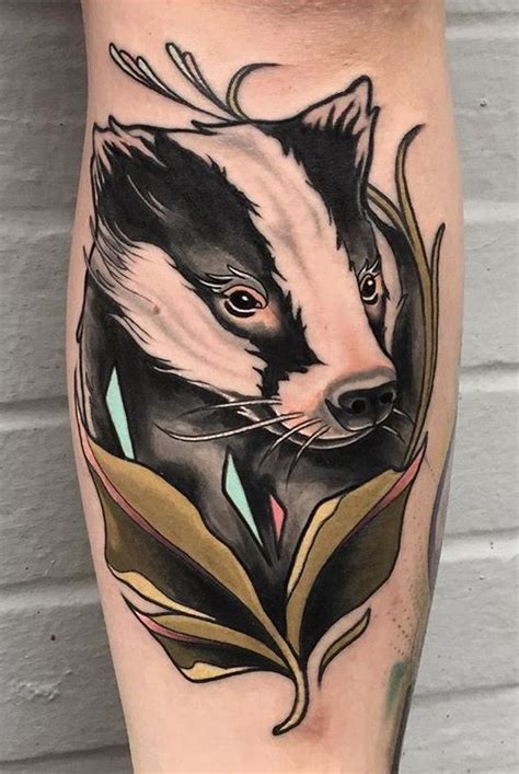 Brian Poval Badger Tattoo Badger Tattoo Honey Badger Tattoo Honey