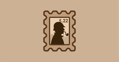 Sherlock Holmes Day Slowly 郵票