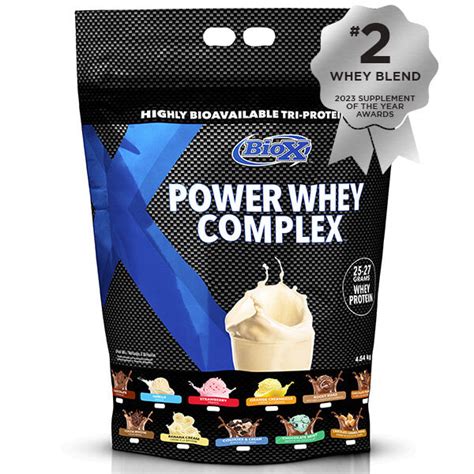 Biox Power Whey Complex 4 5kg 10lb Supplement Monster