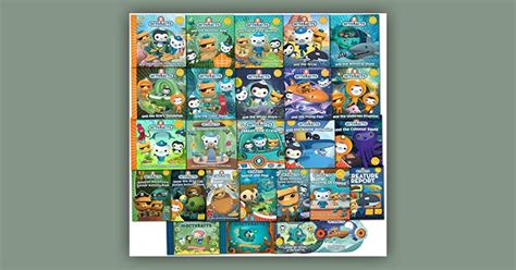 Octonauts Series 26 Book Collection Set Pack As Seen On Tv White Tip