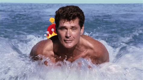 Spongebob And Patrick Riding On David Hasselhoff Enjoy The Bits