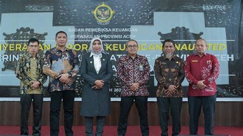 Pj Bupati Nagan Raya Serahkan LKPD Tahun Ke BPK Serambinews