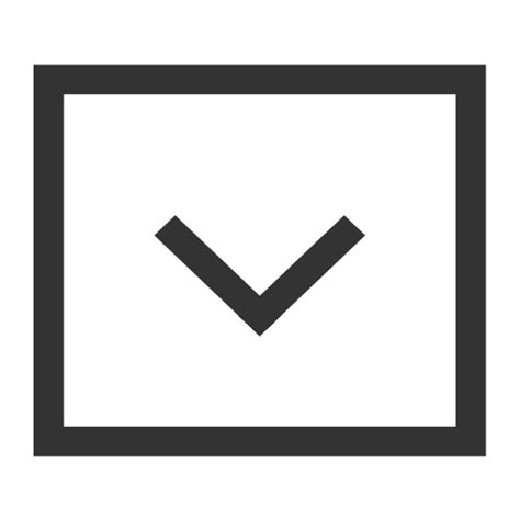 Symbol Drop Down Svg Vector Icon Free Icons Uihere