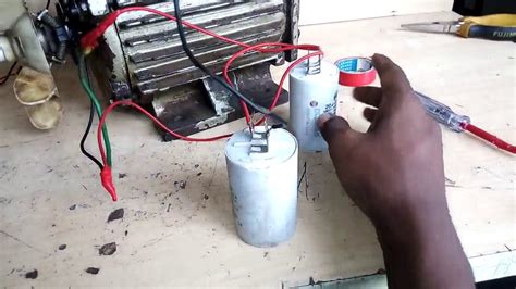 Single Phase Motor Connection With Capacitor