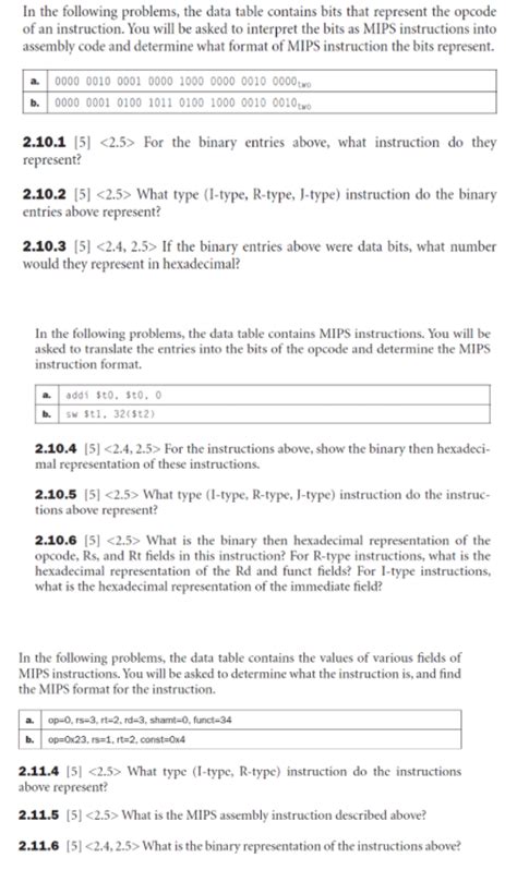 Solved In The Following Problems The Data Table Contains