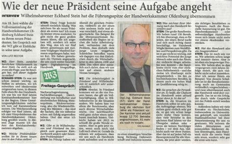 Wie der neue Präsident seine Aufgabe angeht Wilhelmshavener Zeitung