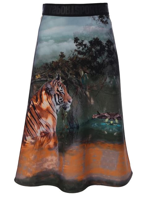 Юбка с принтом от Marc Cain за 20 080 рублей со скидкой 20 цвет мультиколор артикул Rs 71