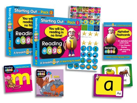 Learn To Read Book Packs Flashcards Phonics Games And More Reading