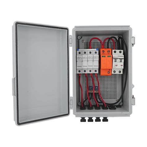 Buy Ubersweet® 4 String Pv Combiner Box Solar Combiner Box With 15a Fuse 63a Circuit Breaker