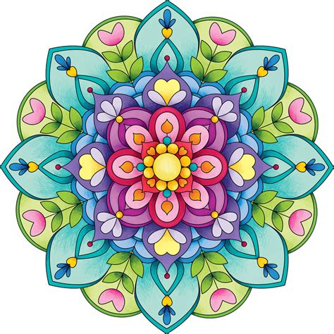 Imágenes con Mandalas de colores